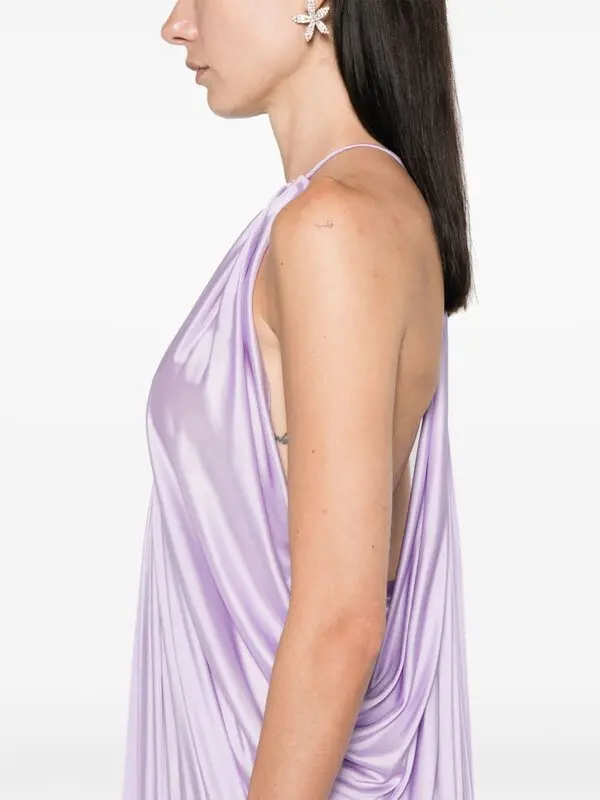 Tom Ford Purple Halterneck Gown - Gv468 Bright Lilac | Editorialist